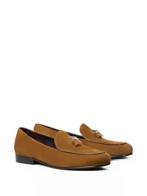 Tory Burch Lock Smocking Slippers