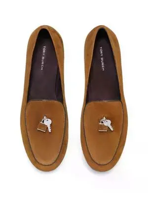 Tory Burch Lock Smocking Slippers