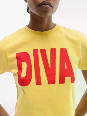 CARNE BOLLENTE Diva Slogan-print T-shirt
