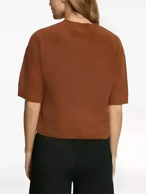 BETTY & CO Short-sleeved Knit Sweater