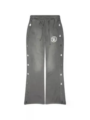 HELLSTAR Mirrorface Track Pants - Grey