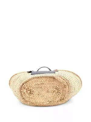 Loewe Basket Raffia Medium Tote Bag