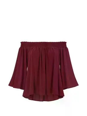 KAOS Off-shoulder Smocked Blouse