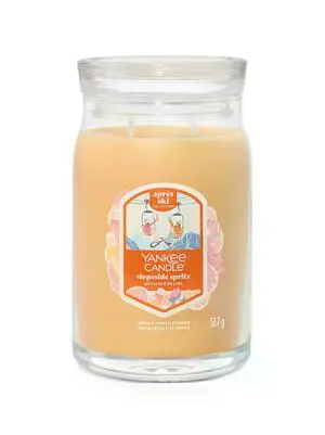 YANKEE CANDLE Slopeside Spritz Large Jar 2 Wicks Candle - Orange