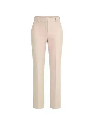KAOS Pressed-crease Tailored Trousers - Neutrals