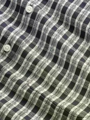 Nn07 Check-pattern Deon Shirt