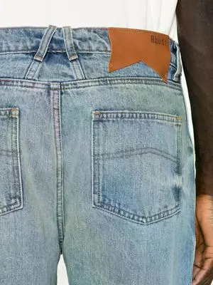 Rhude Distressed Straight-leg Jeans