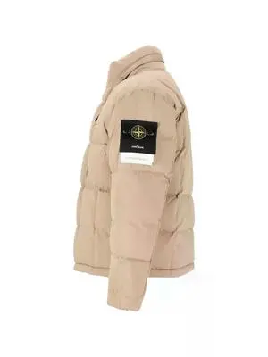 Stone Island Quilted Compass-patch Padded Jacket