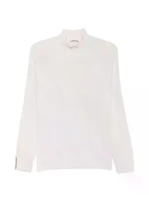 Peserico Raglan-sleeve High-neck Sweater - Neutrals