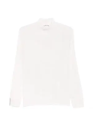 Peserico Raglan-sleeve High-neck Sweater - Neutrals