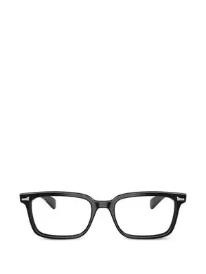 Ray-ban Brunel Rectangle-frame Glasses - Black