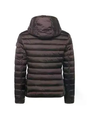 SAVE THE DUCK Alexis Quilted Hooded Jacket - Brown