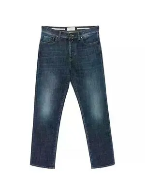 JACOB COHЁN Faded Straight-leg Jeans - Blue