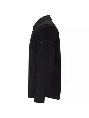 Stone Island 1200020 Wool Nylon Flannel_s.i. Ghost Overshirt