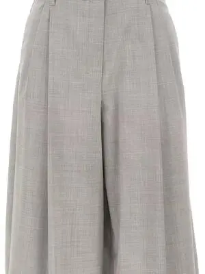 Max Mara Pleated Wide-leg Trousers