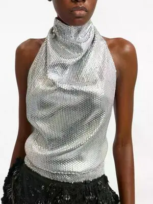 16Arlington Ossie Sequin-embellished Top