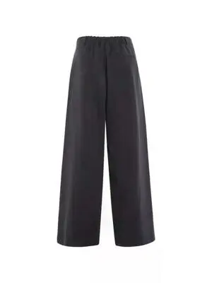 TELA Wanda Wide-leg Trousers - Grey
