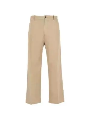 NINE:INTHE:MORNING Apollon Straight-leg Trousers - Neutrals
