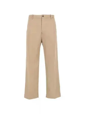 NINE:INTHE:MORNING Apollon Straight-leg Trousers - Neutrals