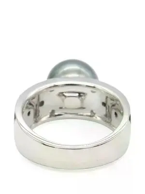 TASAKI 2010s Pearl Diamond Ring