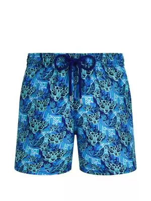 Vilebrequin Tigresa Print Swim Shorts - Blue
