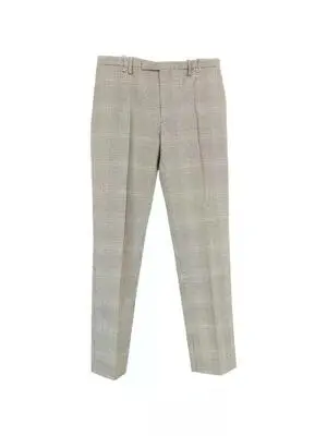 LOUIS VUITTON 2010 Houndstooth Trousers - Neutrals