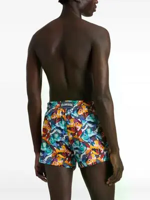 Vilebrequin Pacu Printed Swim Shorts - Blue