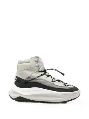 Moon Boot Panelled High-top Sneakers - Grey