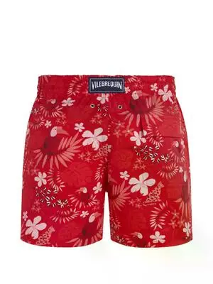 Vilebrequin Printed Swim Shorts - Red
