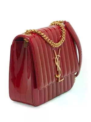 Saint Laurent 2018 Large Vicky Quilted Shoulder Bag