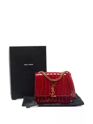 Saint Laurent 2018 Large Vicky Quilted Shoulder Bag