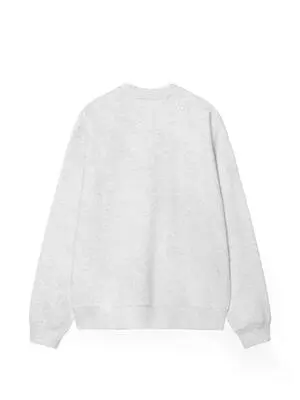 Carhartt Work In Progress Mack Logo-embroidered Sweatshirt - Grey