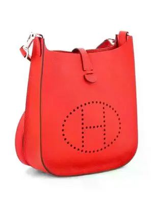 Hermès Evelyne Sellier Bag Epsom Tpm Shoulder Bag - Red
