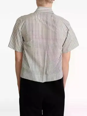 Dolce & Gabbana Pinstripe Short-sleeves Shirt - White