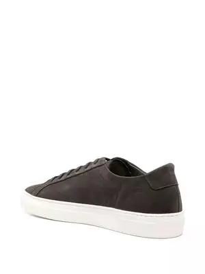 COMMON PROJECTS Gold-tone Serial Number Sneakers - Grey