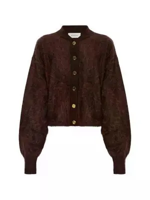 Sportmax Galli Cashmere Cardigan - Brown