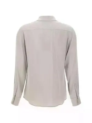 Max Mara Silk-satin Shirt