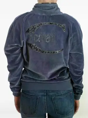 Roberto Cavalli Rhinestone-embellished Drawstring Sweatshirt
