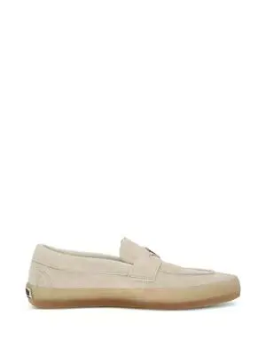 VANS Skate Suede Peace-sign Loafers - Neutrals