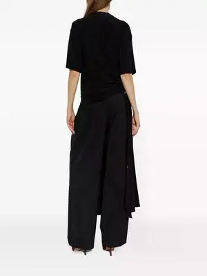 Sportmax Geranio Gathered Asymmetric Top