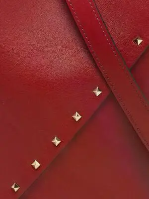 Valentino Garavani Rockstud Wispy Leather Bucket Bag
