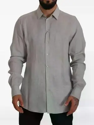 Dolce & Gabbana Long-sleeves Shirt - Grey