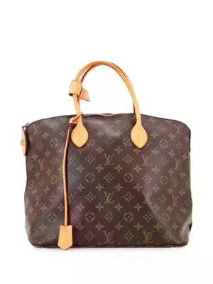 LOUIS VUITTON Lockit Nm Handbag Monogram Canvas Mm Tote Bag - Brown