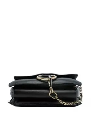 Chloé 2018 Small Suede And Calfskin Faye Crossbody Bag - Black