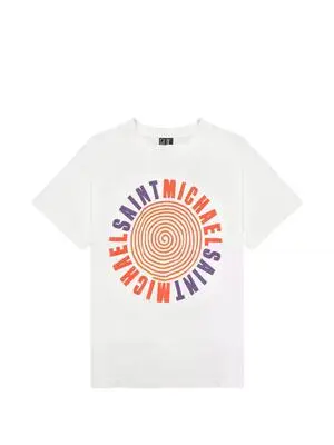 SAINT MXXXXXX Logo-print T-shirt - White