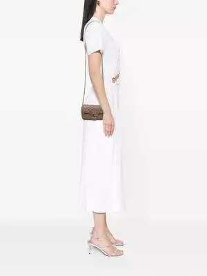 Gucci 2000-2015 Mini Gg Marmont Matelasse Leather Flap Crossbody Bag