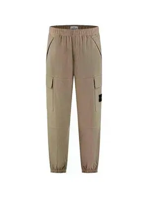 Stone Island 3100050 Wool Nylon Flannel-tc Joggers - Neutrals