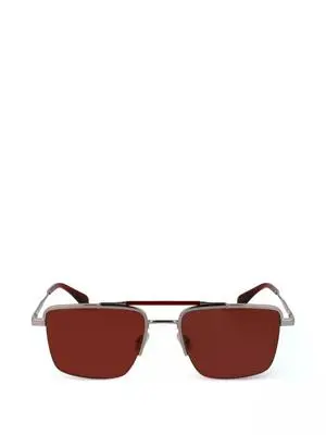 Paul Smith Landor Pilot-frame Sunglasses - Silver