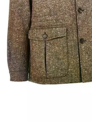 Caruso Dalila Flap-pocket Jacket - Brown