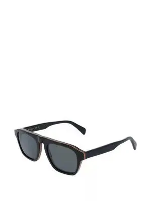 Paul Smith Mecleod Rectangle-frame Sunglasses - Black